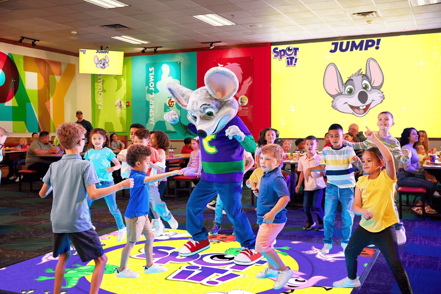 Chuck E. Cheese Northridge, CA And Asmodee Bring Spot It!® To Life ...